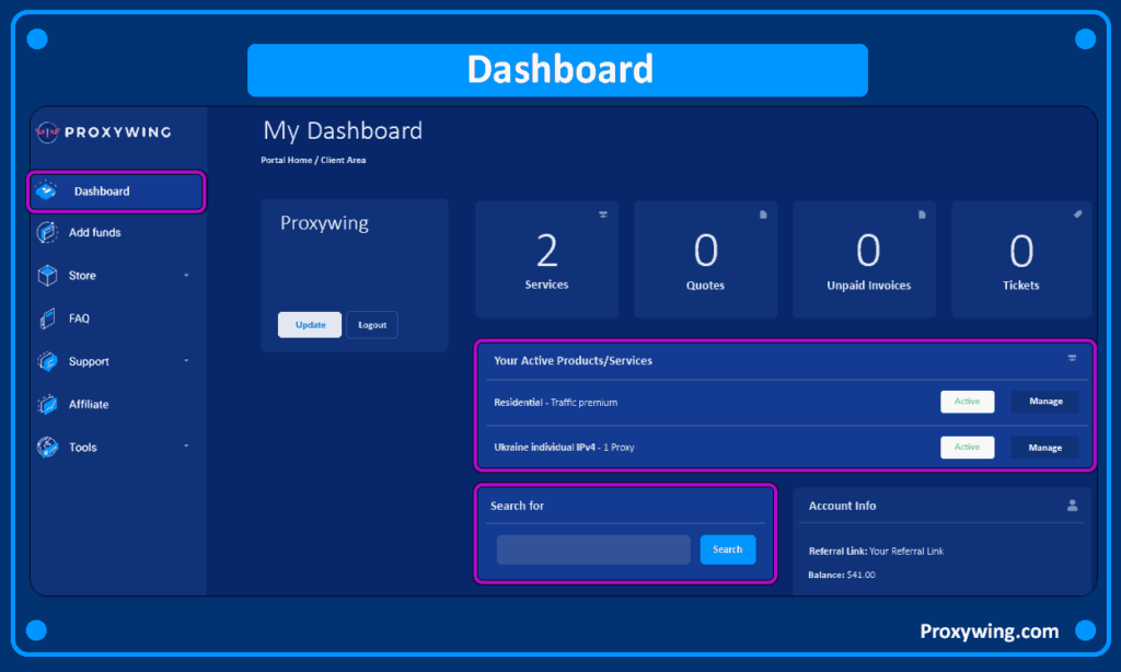 How to Easily Find and Manage Your Proxies in the Dashboard
