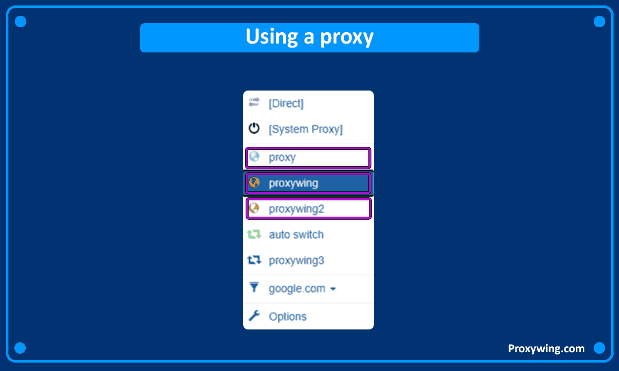 How to Configure a Proxy in SwitchyOmega Extension (Chrome & Edge)