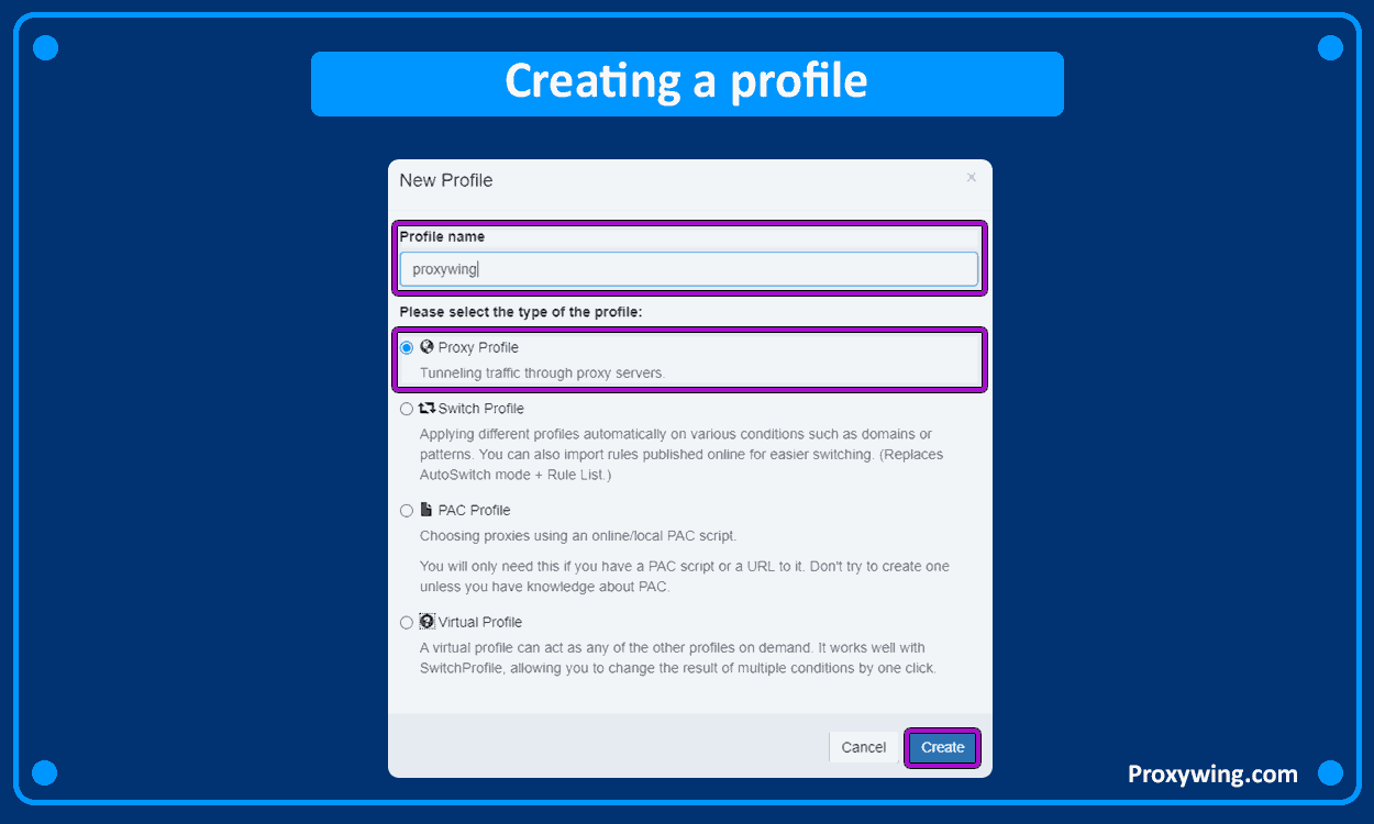 How to Configure a Proxy in SwitchyOmega Extension (Chrome & Edge)